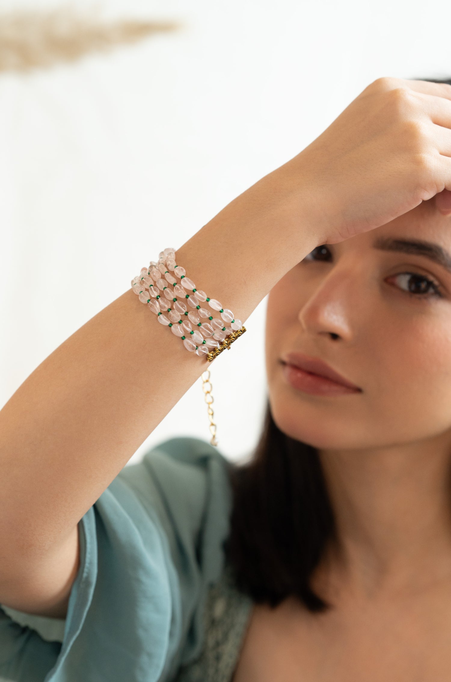 Ruby Rose Quartz Bracelet – Do Taara