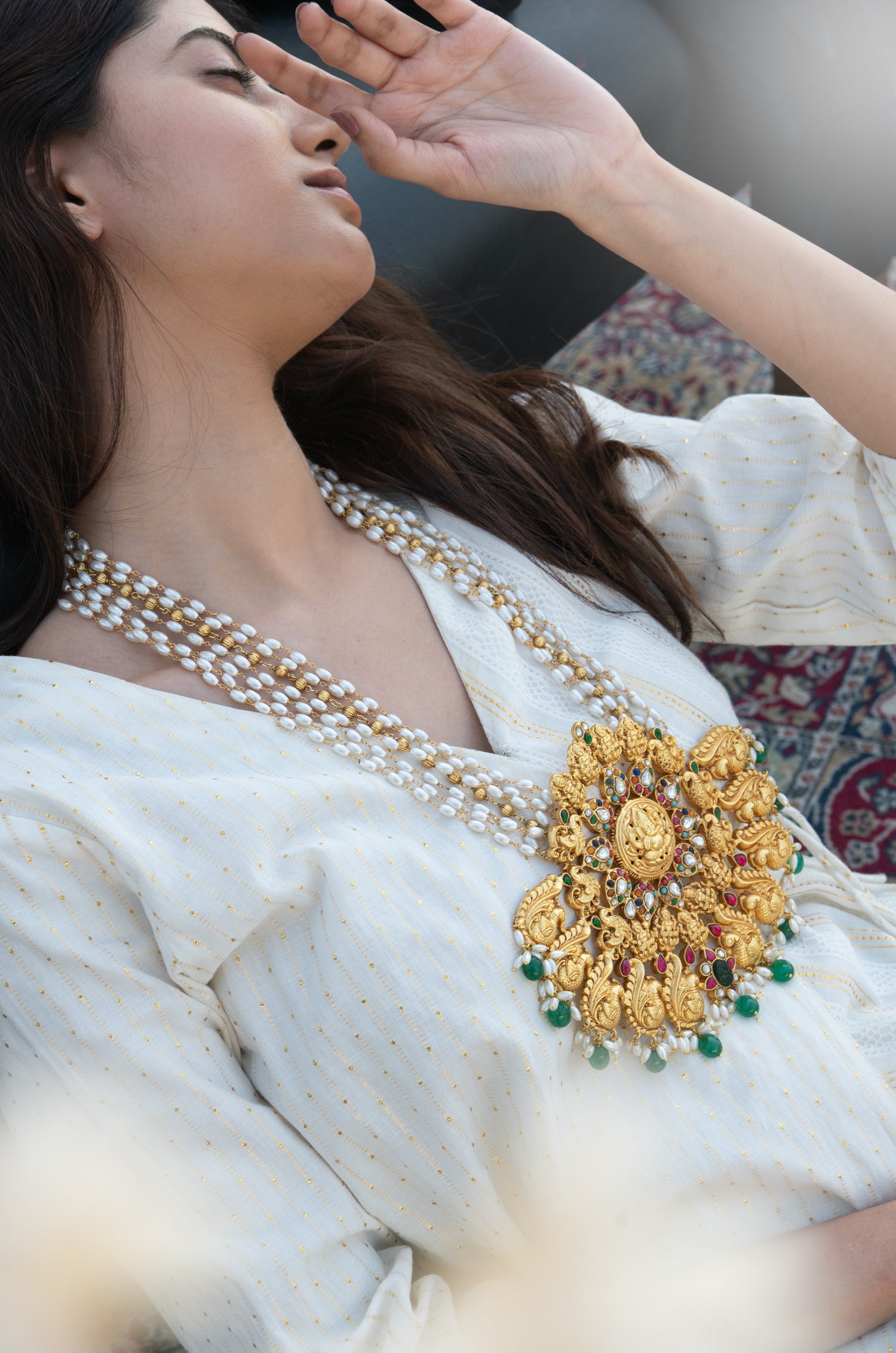 Avery Temple Work Necklace – Do Taara