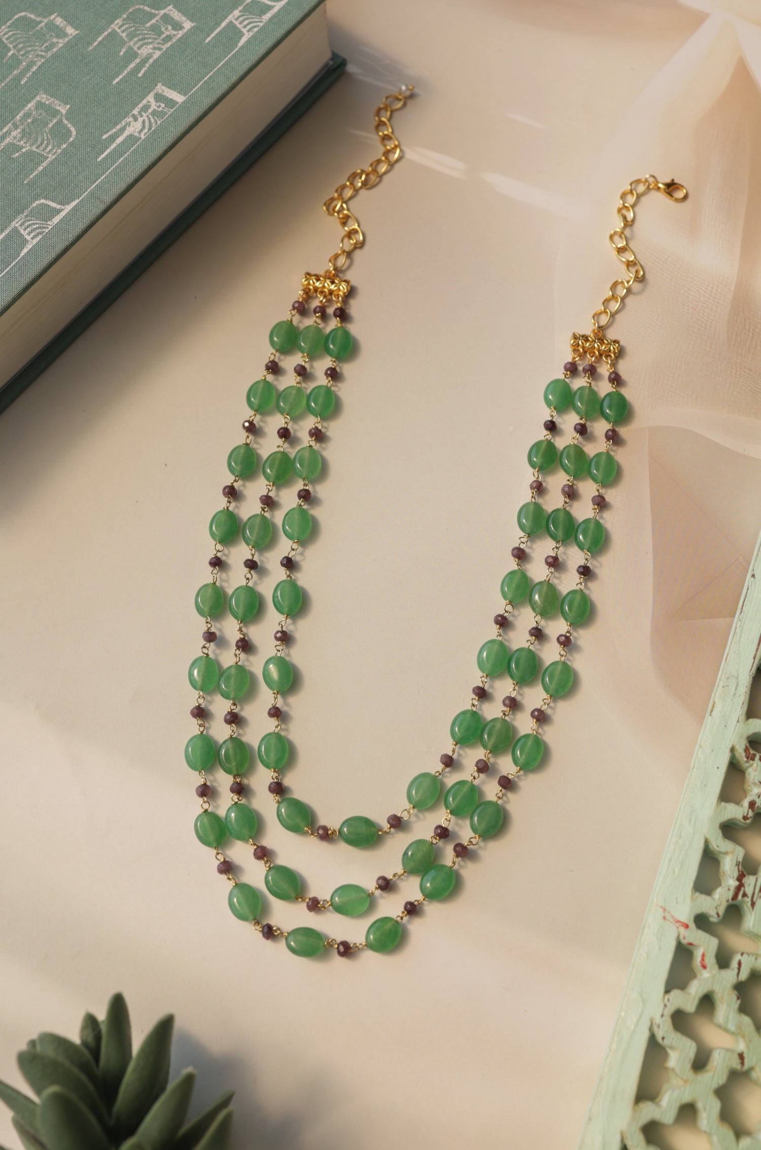 Lithiya Layered Necklace – Do Taara